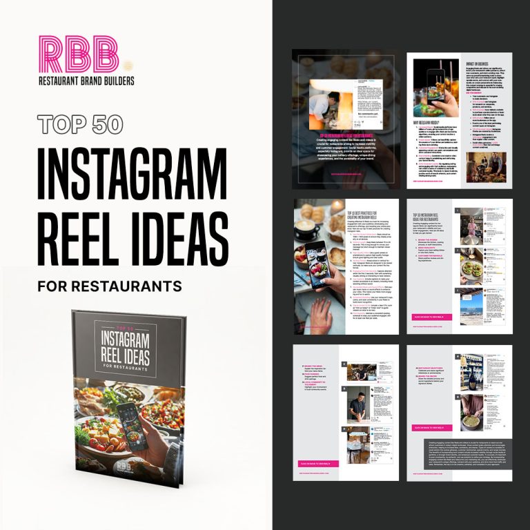 Restaurant Brand Builders | Top 50 Instagram Reels Ideas for Restaurants